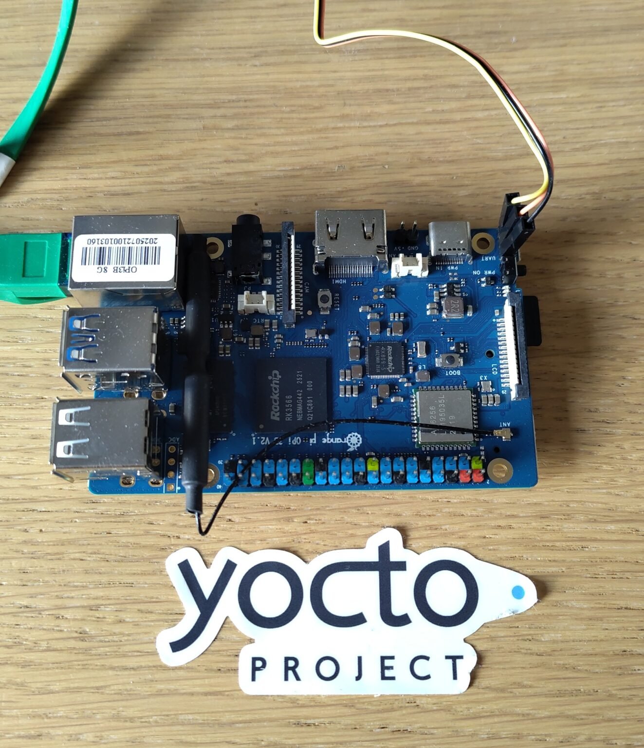 Using Yocto to build images for Orange Pi 3B – Root Commit